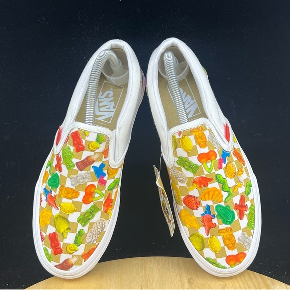 Vans | Shoes | Vans X Haribo Gummy Classic Slipon Shoes White Gold ...